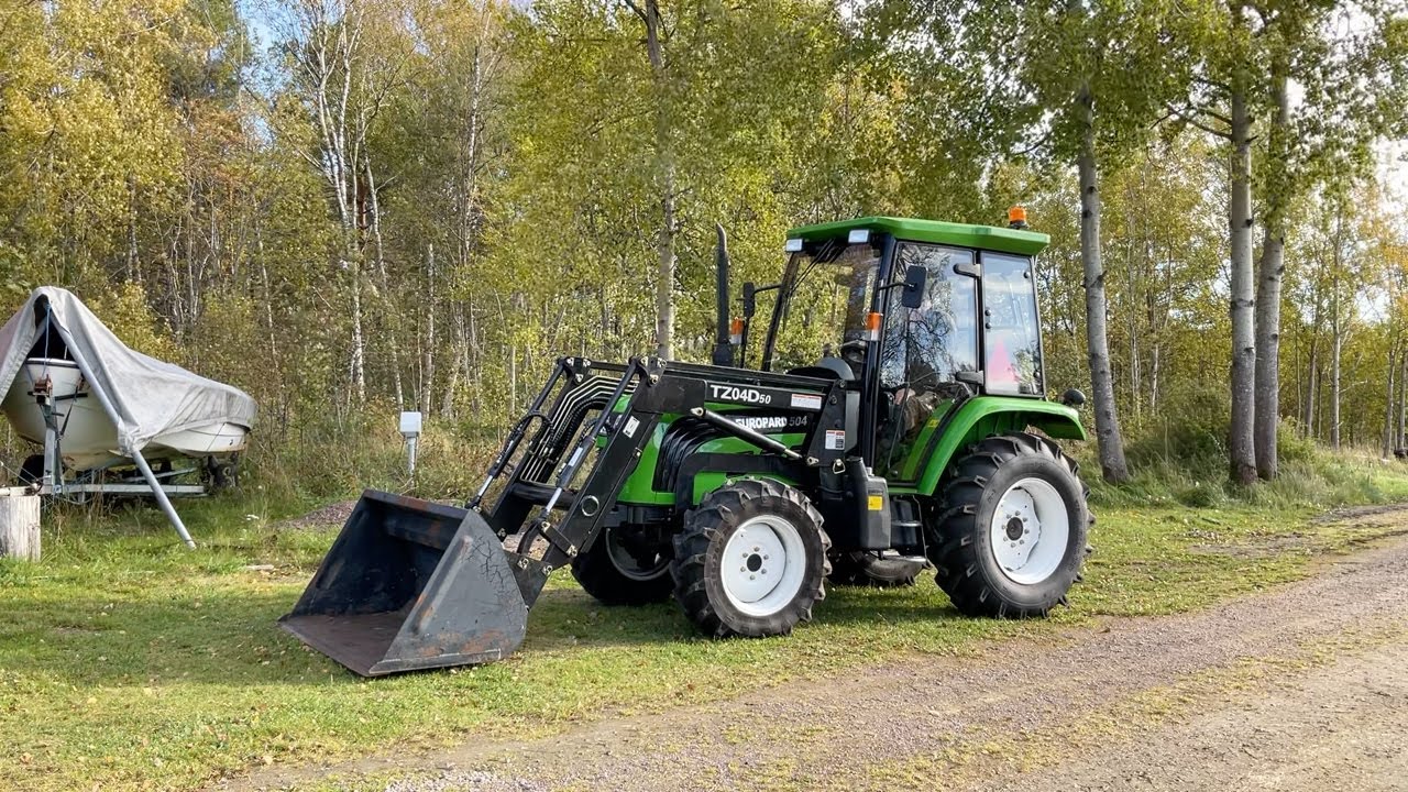 Köp Traktor Foton Lovol Europard 504 på Klaravik - YouTube