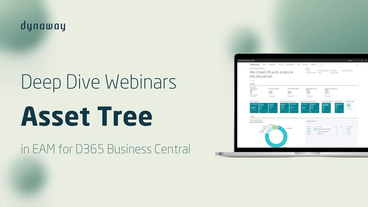 Asset Tree - EAM for Microsoft Business Central - YouTube