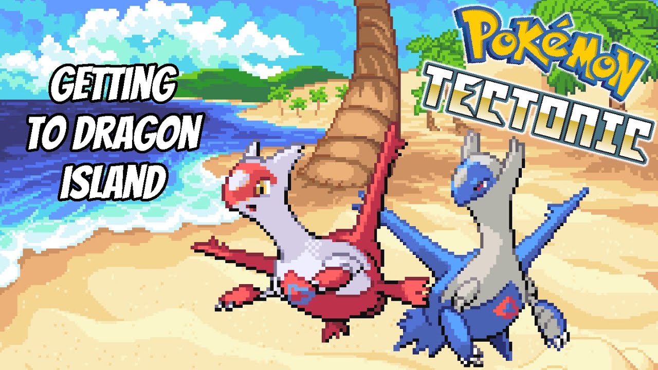How to get to Dragon Island in Pokémon Tectonic - YouTube