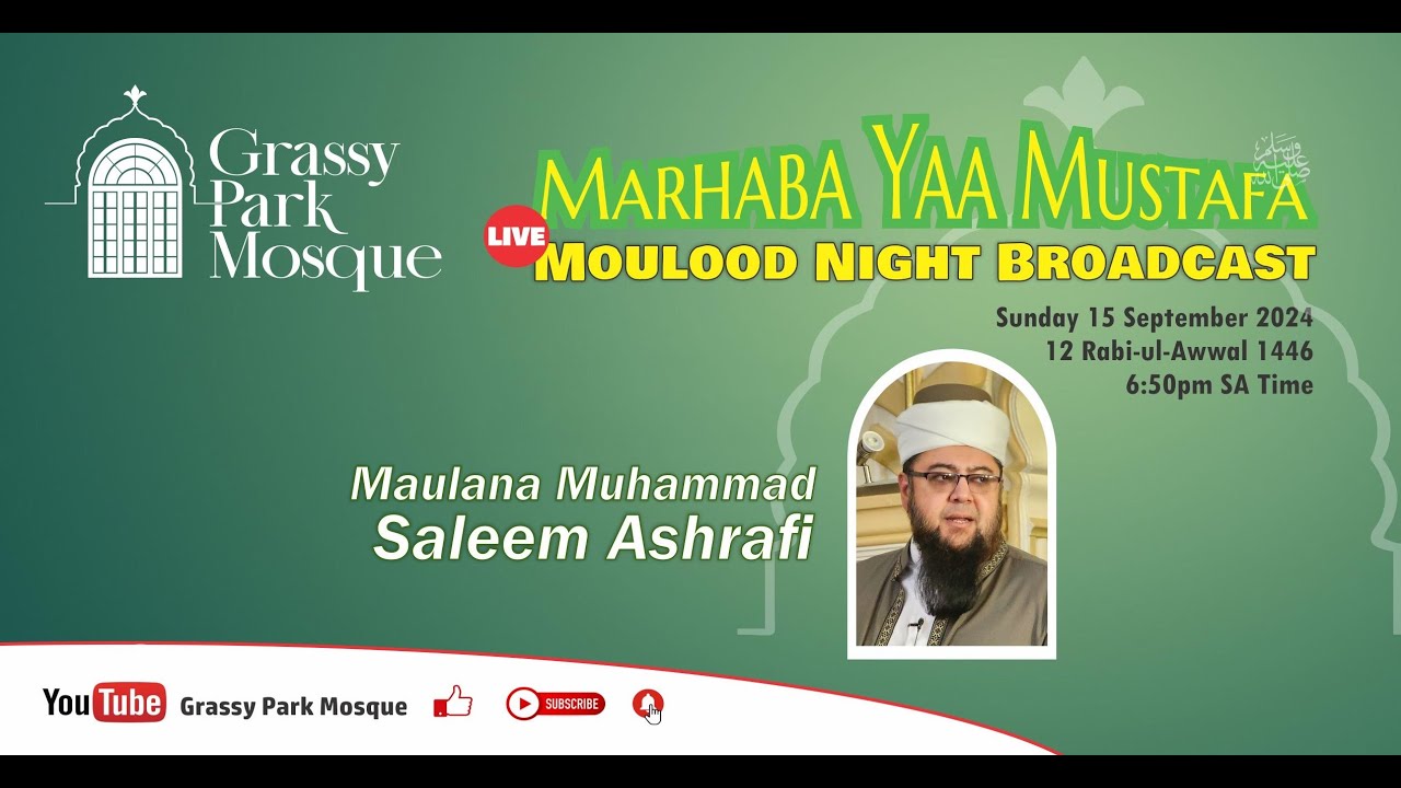 Moulood-Un-Nabi (SAW) | 15 September 2024 | 12 Rabi-Ul-Awwal 1446 - YouTube