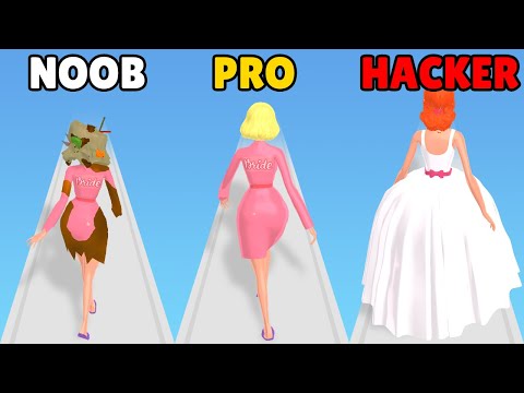 NOOB vs PRO vs HACKER in Dream Wedding