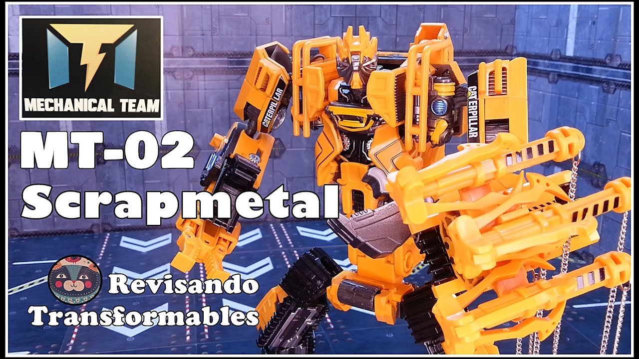 Mechanical Team MT-02 Scrapmetal KO Oversized SS-41 Combiner ...