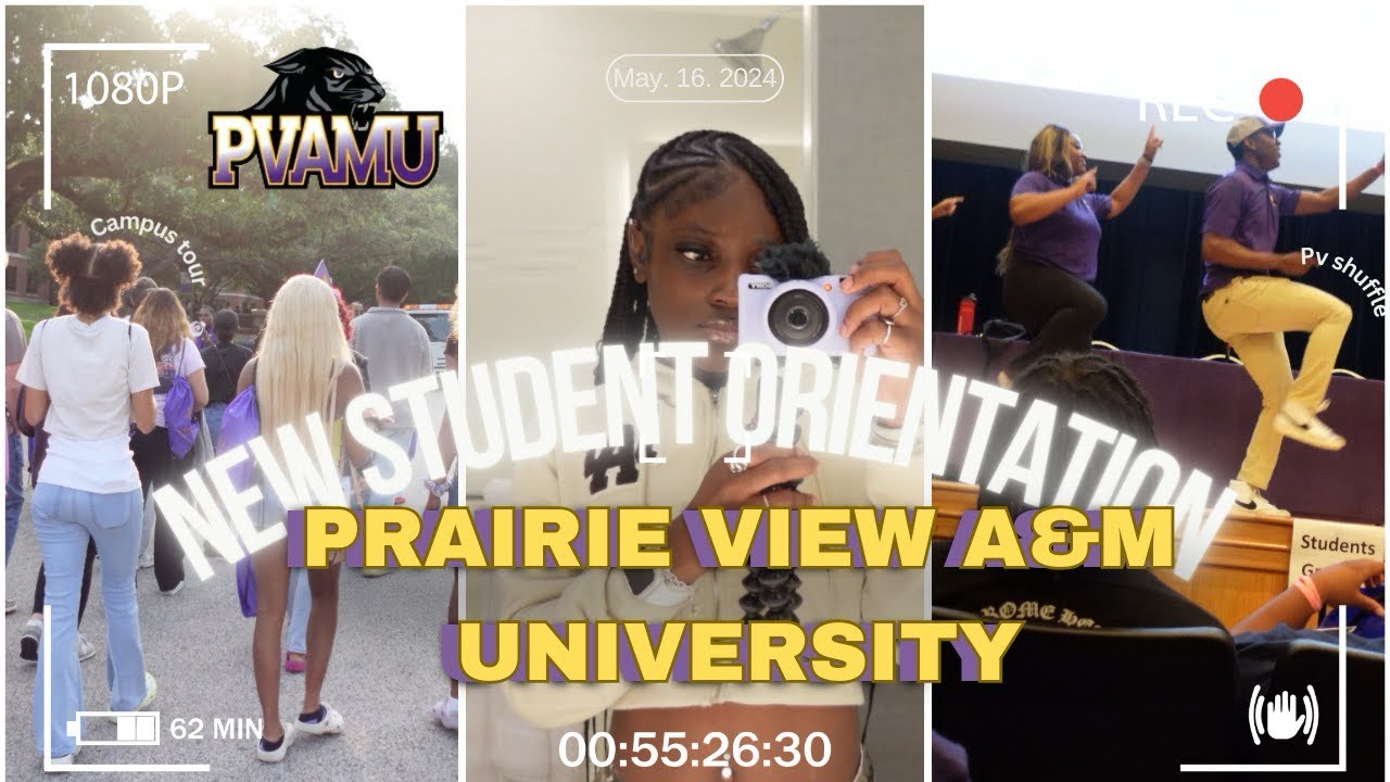 College Orientation Vlog | Prairie View A&M University | New Student ...