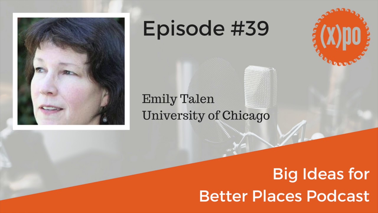 Emily Talen: Literally Building More Equitable Communities - YouTube