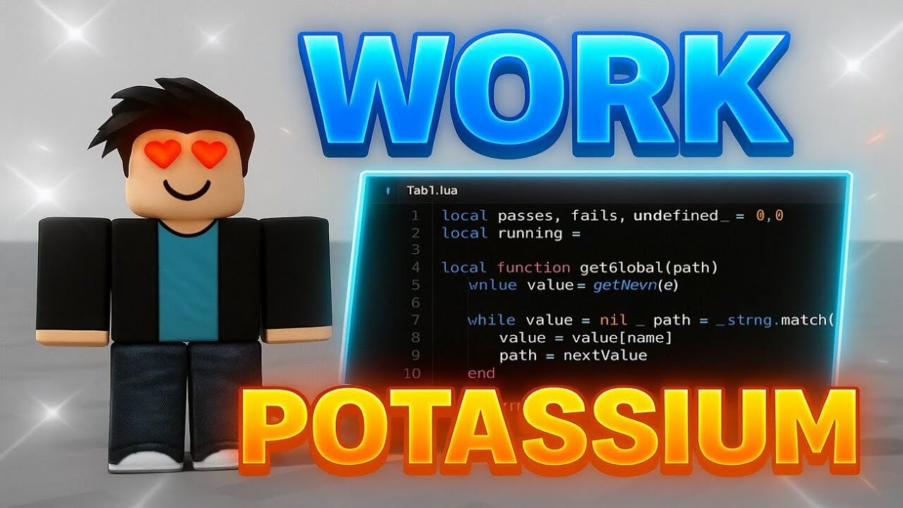 [2025] Potassium Executor Roblox 2025 / Fast, Stable & Undetected ...