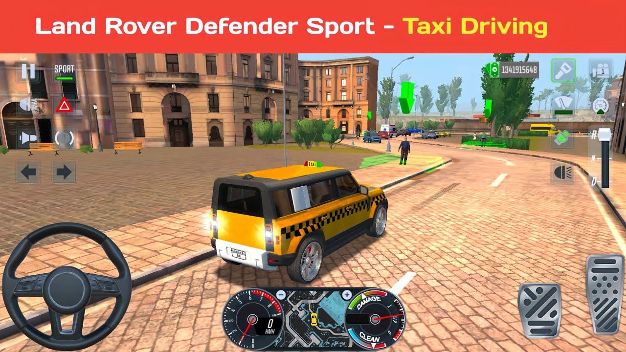 Land Rover Defender Sport - Taxi Driving - YouTube