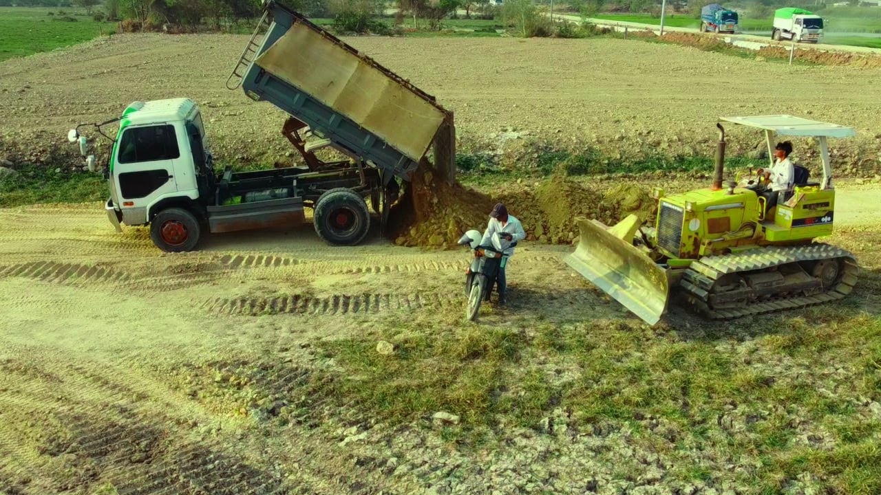Dozer Endeavors: Restoring Power with Komatsu D37 and 5-Ton Truck New ...