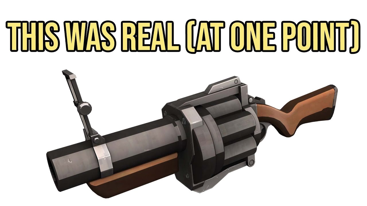 The Real Demoman Grenade Launcher - YouTube