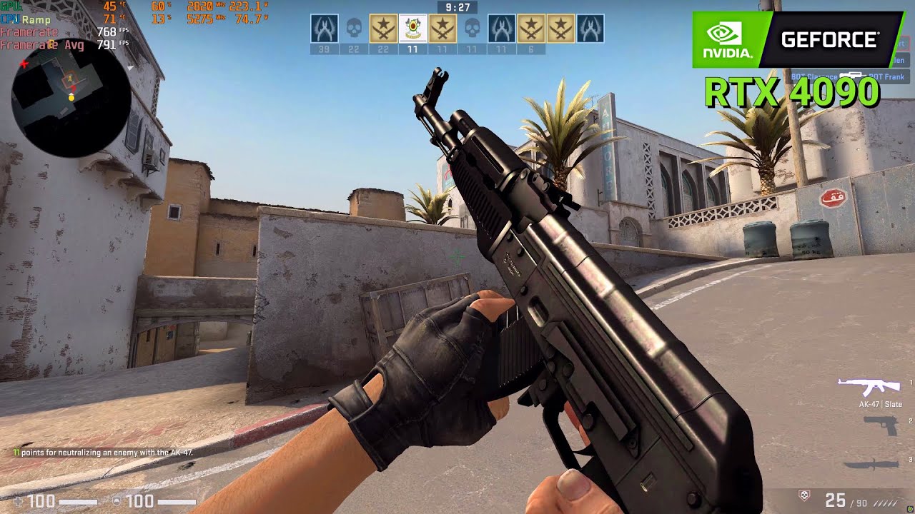 Counter strike : Global Offensive : Low Settings @4k (Ryzen 9 7950x3d ...