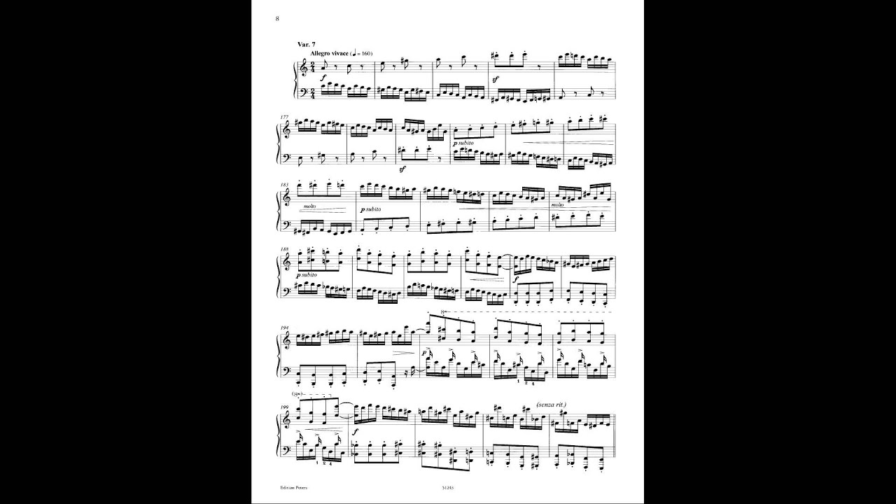 Marc-André Hamelin. Paganini Variations (2011), with sheet music - YouTube