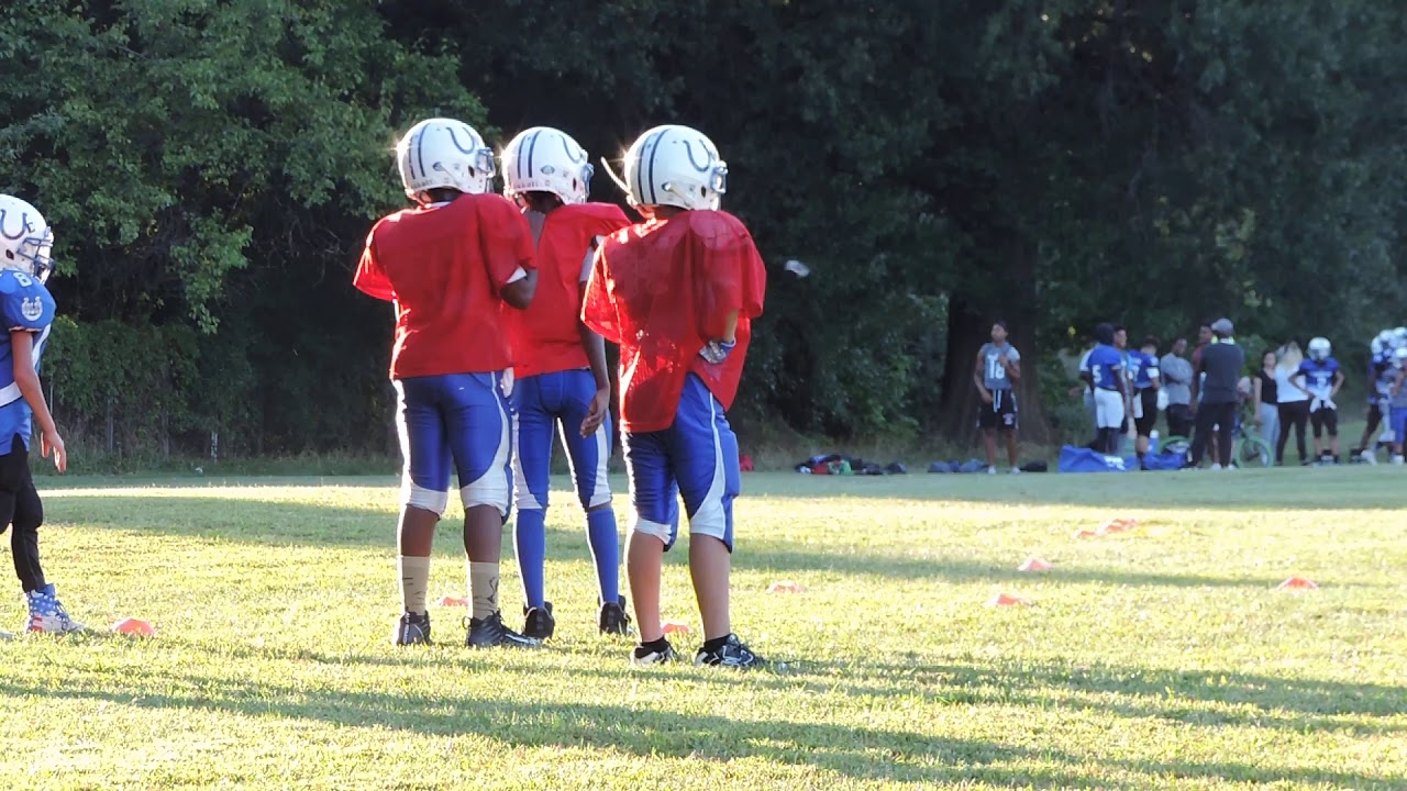11U Football Practice - YouTube