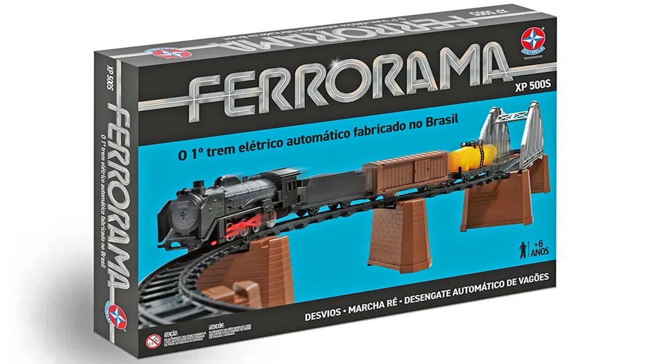 Ferrorama XP 500S - Relançamento da Estrela de 1984 - YouTube