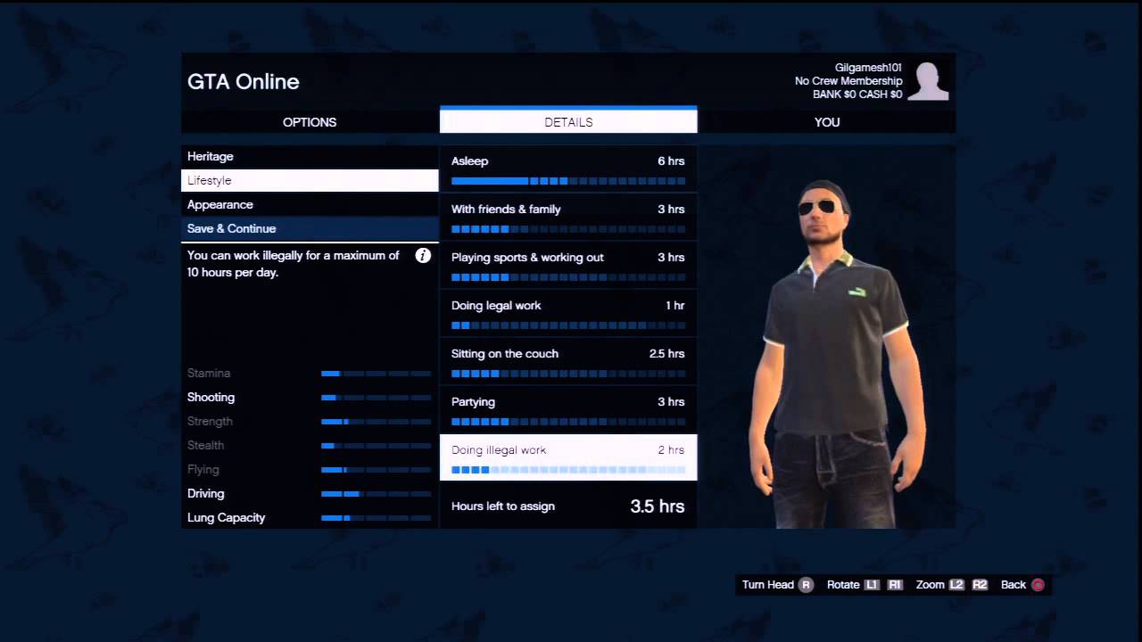 Grand Theft Auto Online Character Creator - YouTube