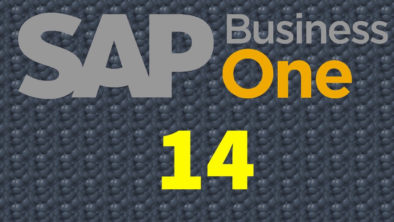 14 Enter Opening Balances in SAP Part 1 - YouTube
