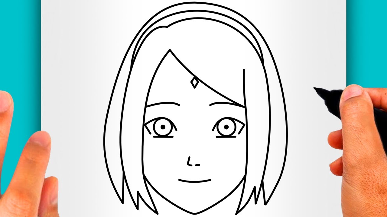 CÓMO DIBUJAR A SAKURA | DIBUJO DE SAKURA (FÁCIL) - YouTube