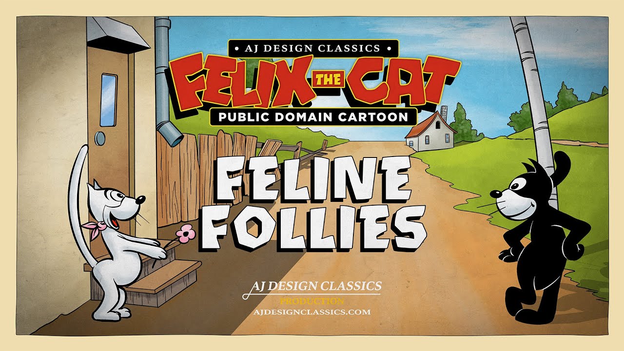 Felix - Feline Follies (1919) - YouTube