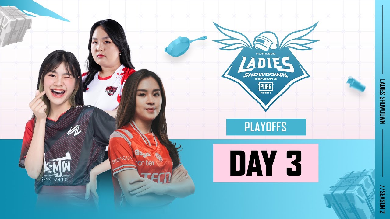 [ID] PUBG MOBILE RUTHLESS LADIES INVITATIONAL SHOWDOWN S2| PLAYOFFS DAY ...
