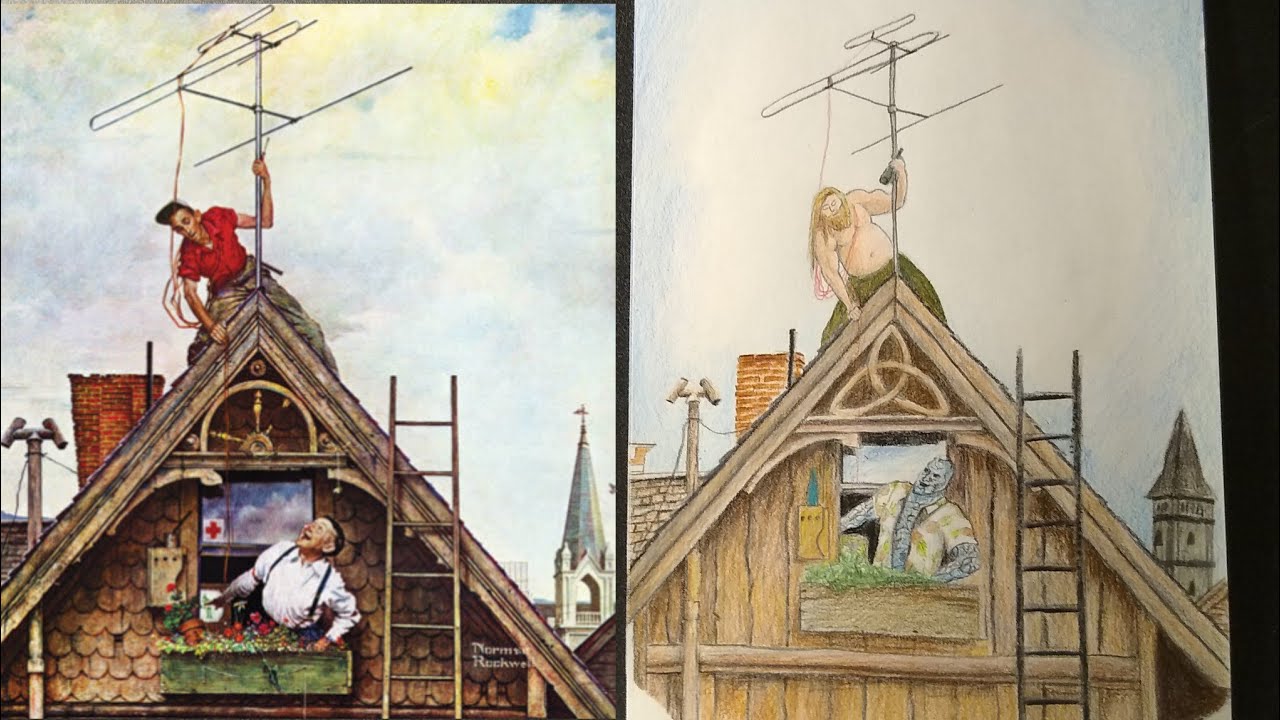 Norman Rockwell Mashup (Thor and Krog) - YouTube