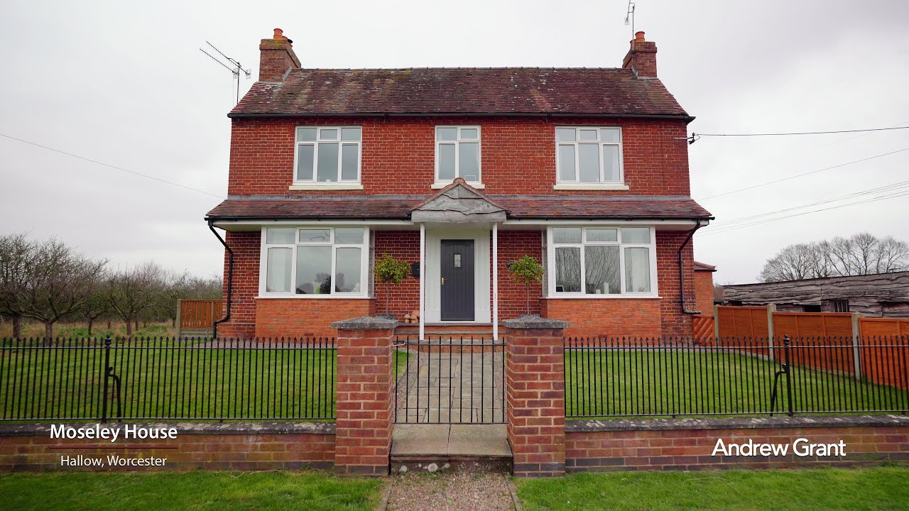 Moseley House, Moseley Road, Hallow - YouTube