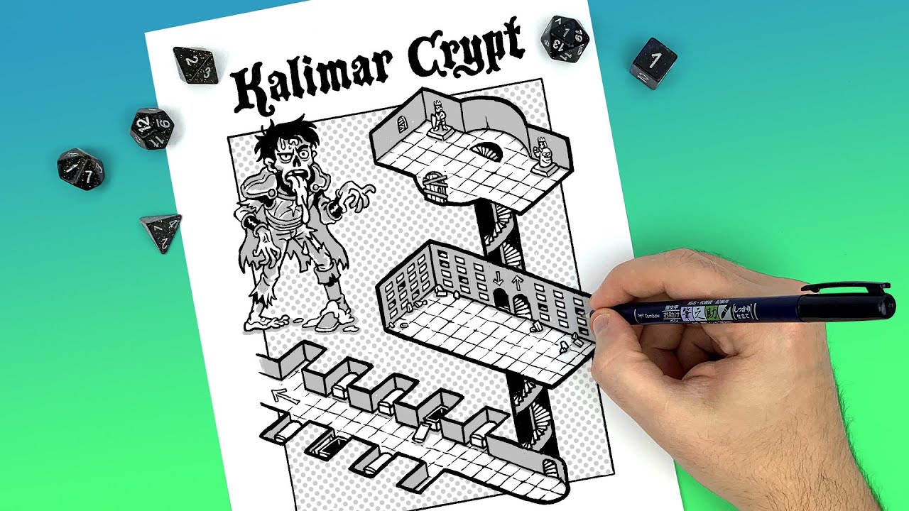 Easiest Way to Create Your Own D&D Dungeon! - YouTube