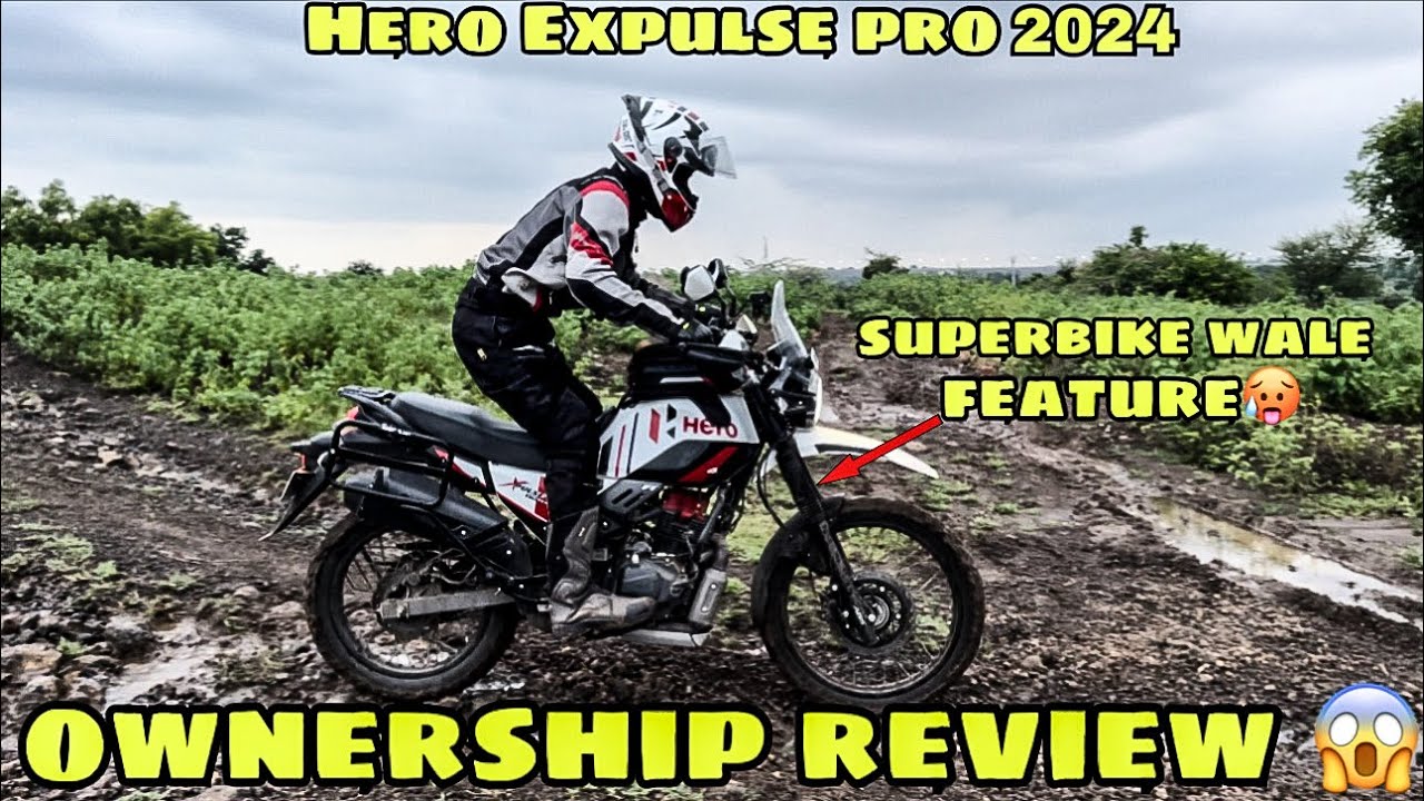 Ownership Review Of hero Expulse pro 😱 with superbike feature | riding ...