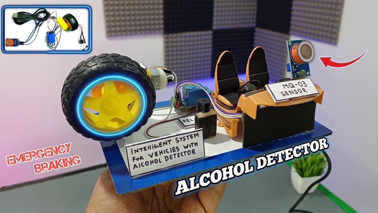 Alcohol Detection With Engine Locking System |12th Class Project ...