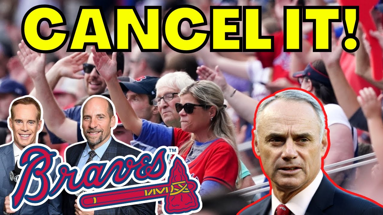 Atlanta Braves, Fox Sports & MLB's Rob Manfred UNDER FIRE Over Logo ...