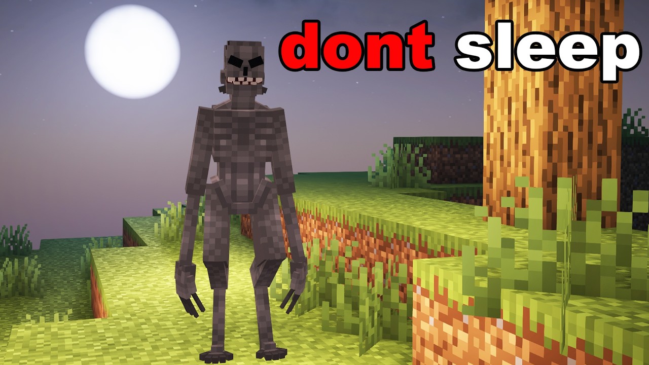 Every Time I Sleep Minecraft Gets More Scary - YouTube
