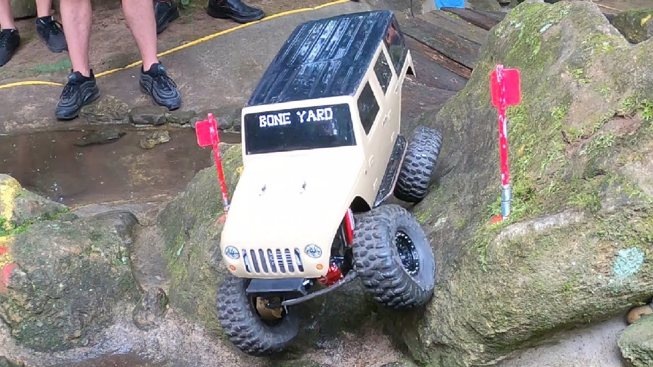 Gate 3 - RC ROCK CRAWLING COMPETITION @BONE YARD CRAWLER COURSE 7-20-22 ...