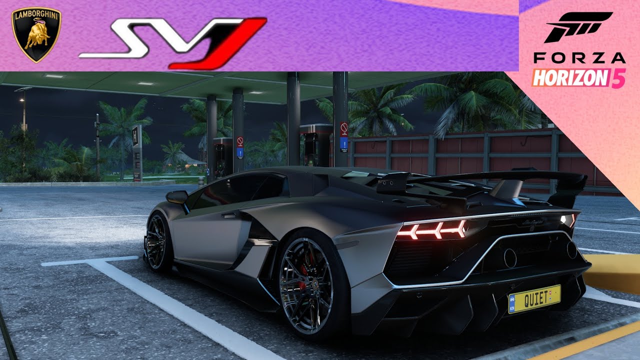 20 MILLION CR Lamborghini SVJ FH5 (top speed and visual Review) - YouTube
