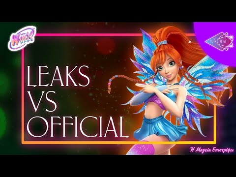 Magic Winx Transformation - LEAKS vs OFFICIAL | Winx Club: The Magic Is ...
