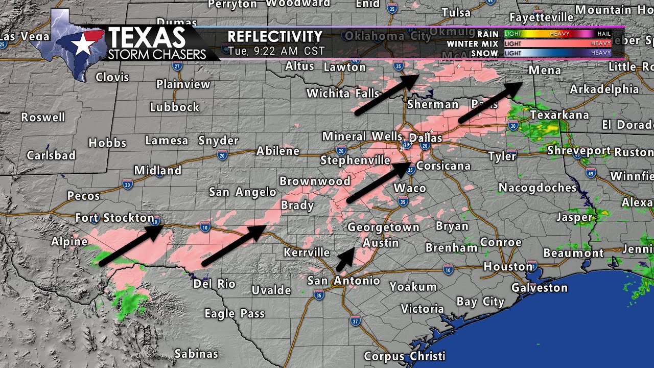 Texas Winter Storm Update | 9:15AM January 31, 2023 - YouTube