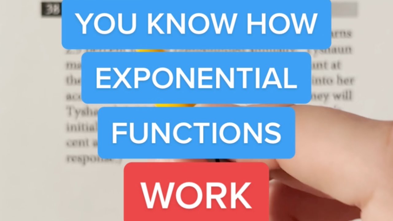 MAKE SURE You Know How Exponential Functions Work for the SAT! - YouTube