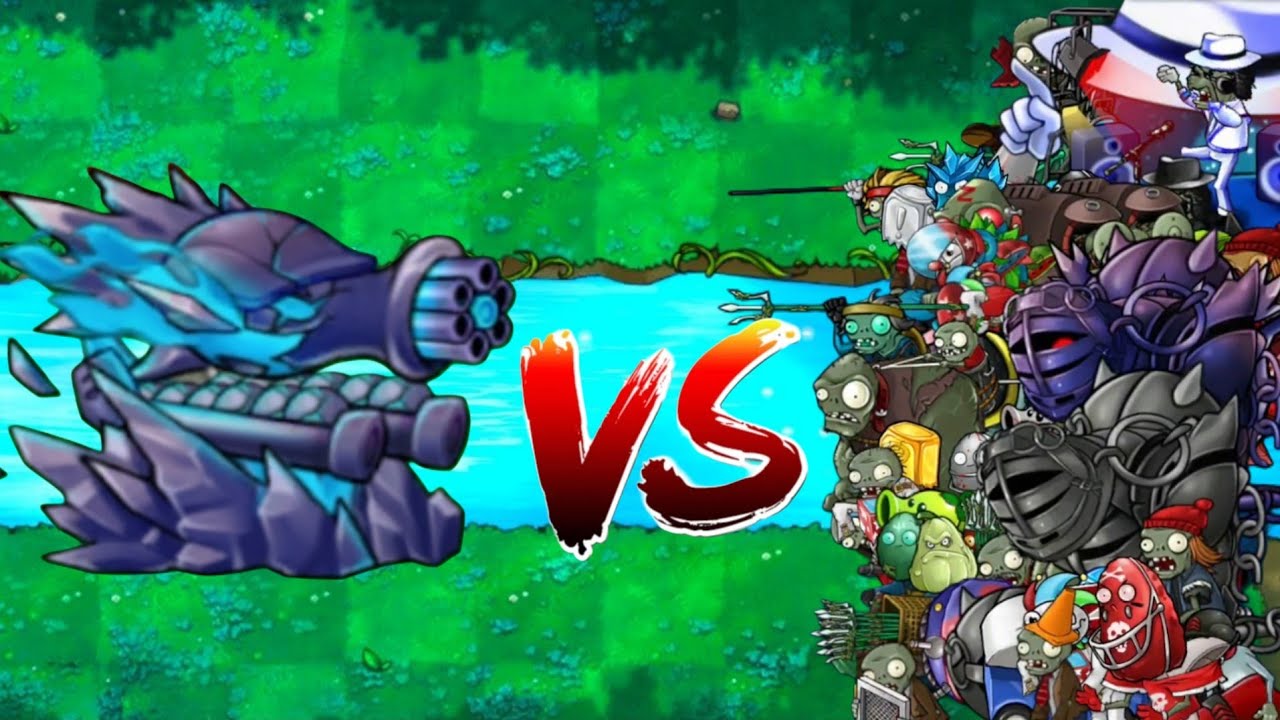 PVZ FUSION : ULTIMATE OBSIDIAN TEAM VS ALL NEW ZOMBIES( HARD MODE LV5 ...