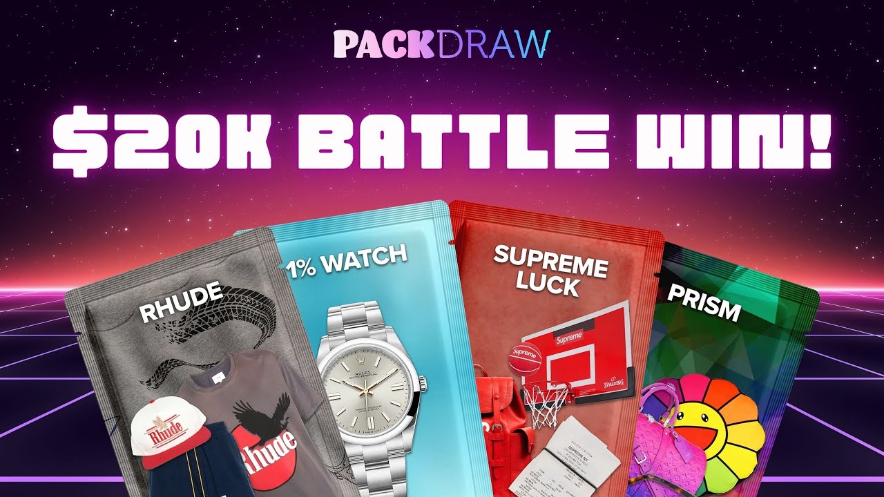 $20K Battle Win On PackDraw - YouTube