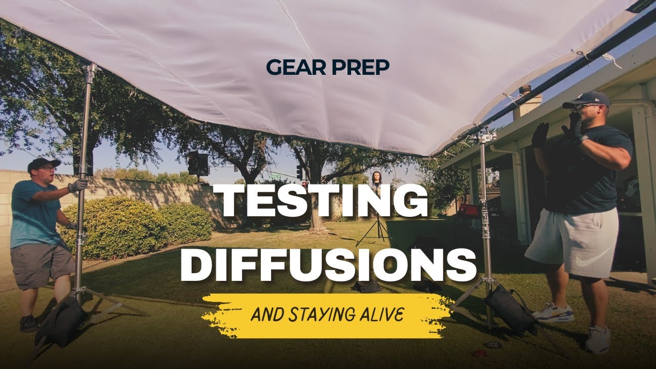 How to Diffuse Sunlight for the Commercial Look - And Stay Alive - YouTube