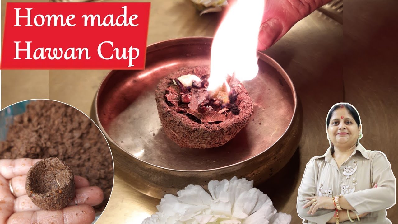 Hawan Kundi | Panchgavya Dhuni Cups |Cow Dung Hawan Cups at home|Gobar ...