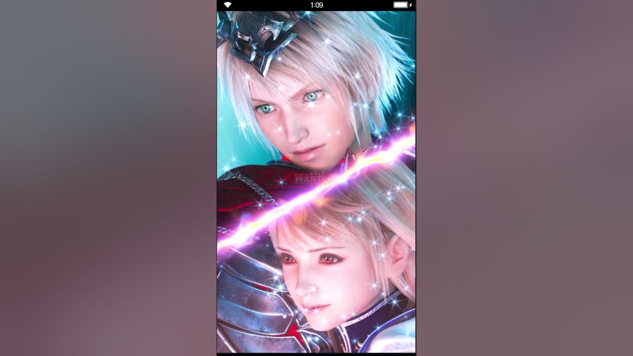 Rain & Fina CG Limit Burst - Final Fantasy Brave Exvius #finalfantasy #ffbe #shorts #jrpg - YouTube