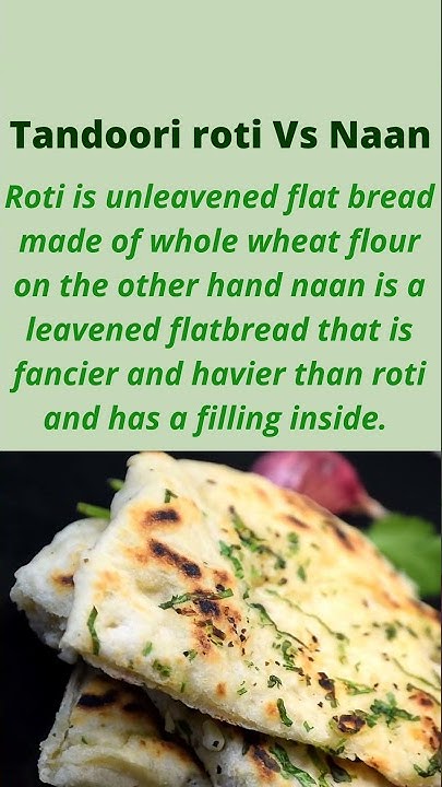 Tandoori roti Vs Naan #Tandoori#Naan#Shorts#Viral - YouTube