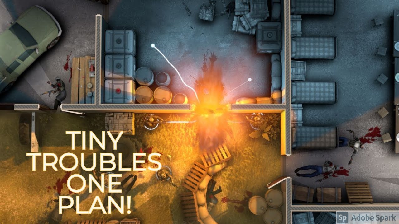 DOOR KICKERS 2 - TINY TROUBLES - 24/24 STARS - ALL IN ONE GO! - YouTube