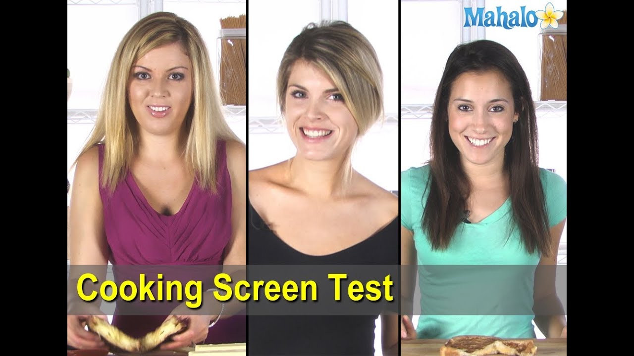 Cooking Screen Test - YouTube