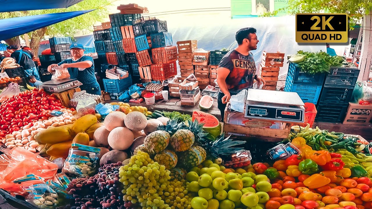 🇲🇽 COLORES y SABORES en este pedacito de México | Flea Market in Mexico ...
