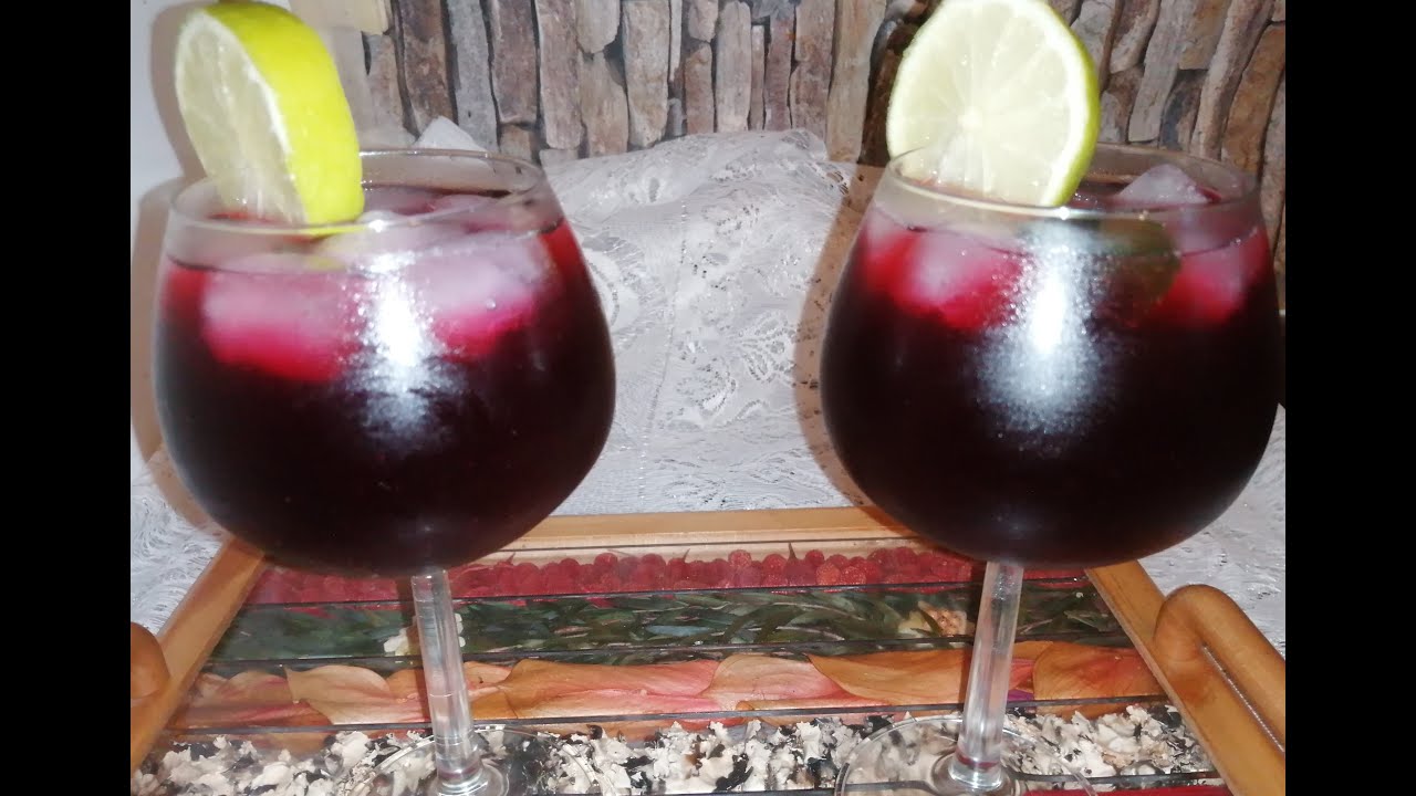 Jus de bisap naturel ( jus avec des feuilles d'hibiscus) - YouTube