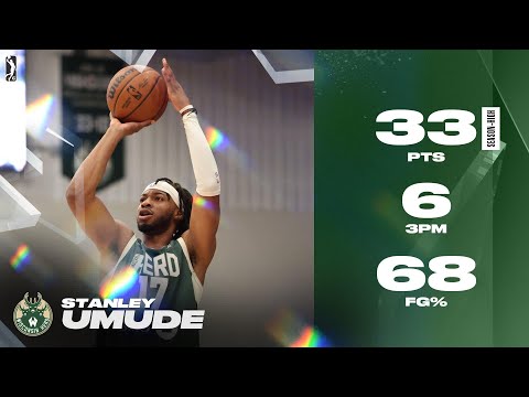 Stanley Umude Posts Season-High 33 Points vs. Raptors 905