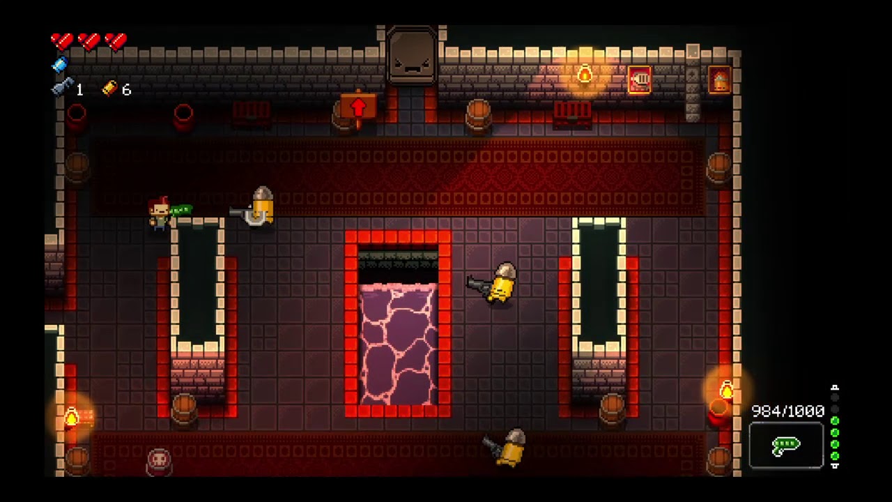 Lets play the tutorial!{Enter the Gungeon} - YouTube