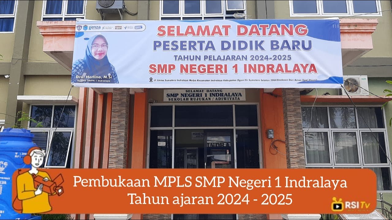 Pembukaan MPLS SMP Negeri 1 Indralaya - YouTube
