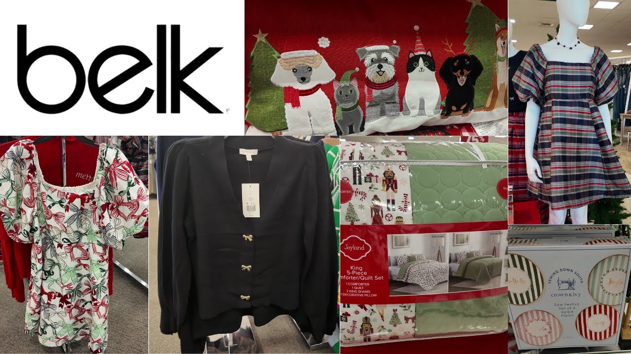 Belk - Black Friday Preview Sale, 60% Off Of Clothing, Christmas Decor ...