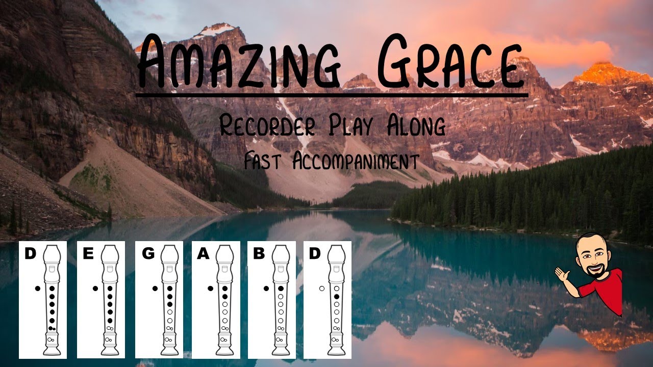 Amazing Grace - Fast Accompaniment - YouTube