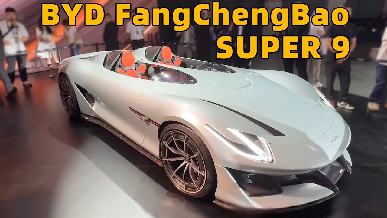 BYD FangChengBao Launch, Leopard 8, SUPER 3, SUPER 9 Debut Introduction ...