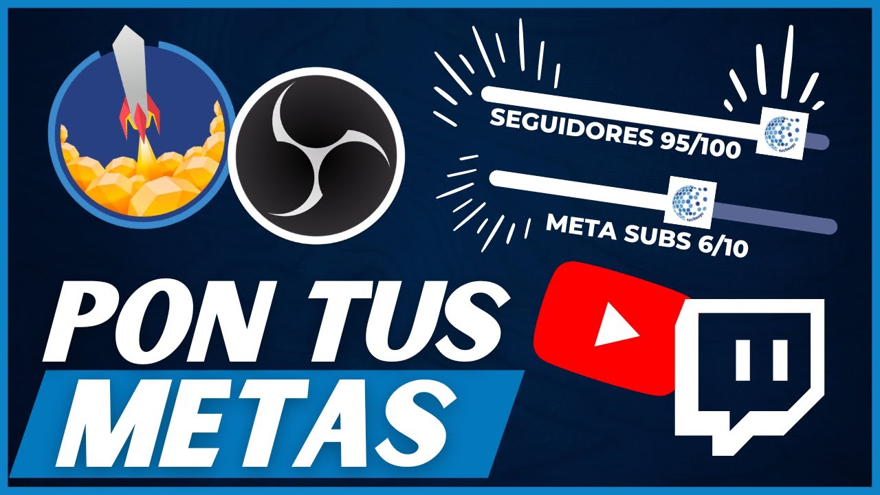 Cómo poner Barra de Meta de SEGUIDORES en OBS con StreamElements para ...